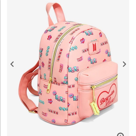 Bts | Bags | Bts Boy With Luv Icon Mini Backpack | Poshmark